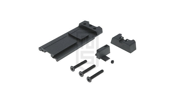 GunDay SIG / VFC M17 / M18 / P320シリーズ用 Acro マウントプレート（ハイサイトセット付） – ナガト精工 ...